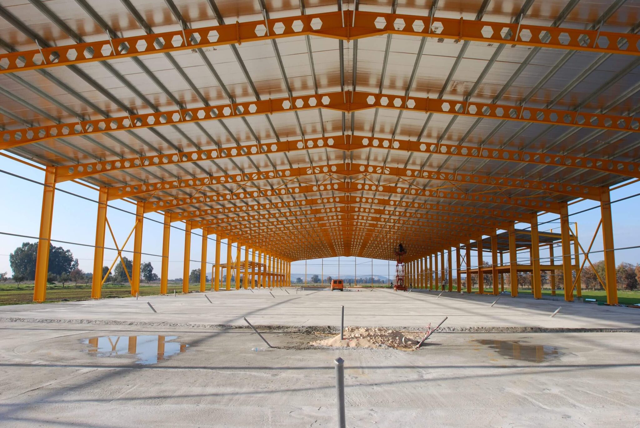 Cellular & Castellated Beams Manufacturing | K. Liaromatis