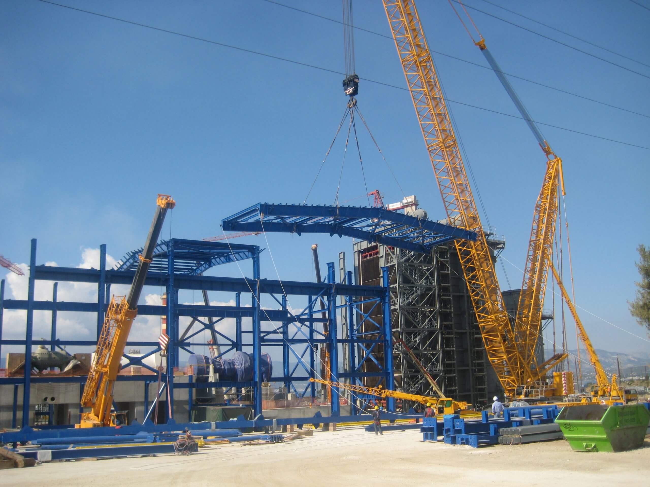 Steel Structure Installation Services | K. Liaromatis