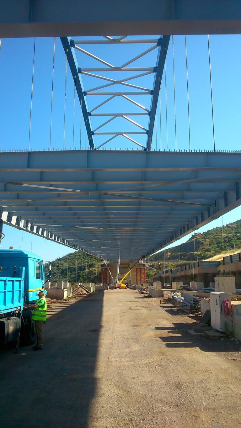 Steel Structures for Tsakona Arch Bridge | K. Liaromatis